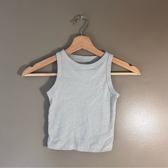 Shirts & Tops | Nwot Gray Ribbed Tank | Poshmark